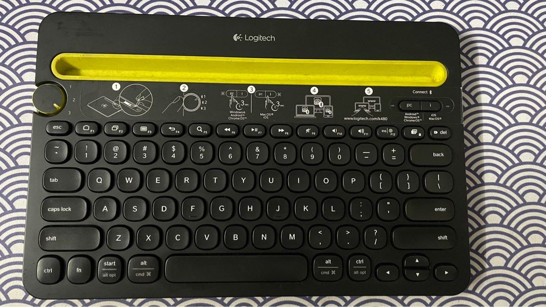 Logitech Keyboard K480 Computers And Tech Parts And Accessories Computer Keyboard On Carousell