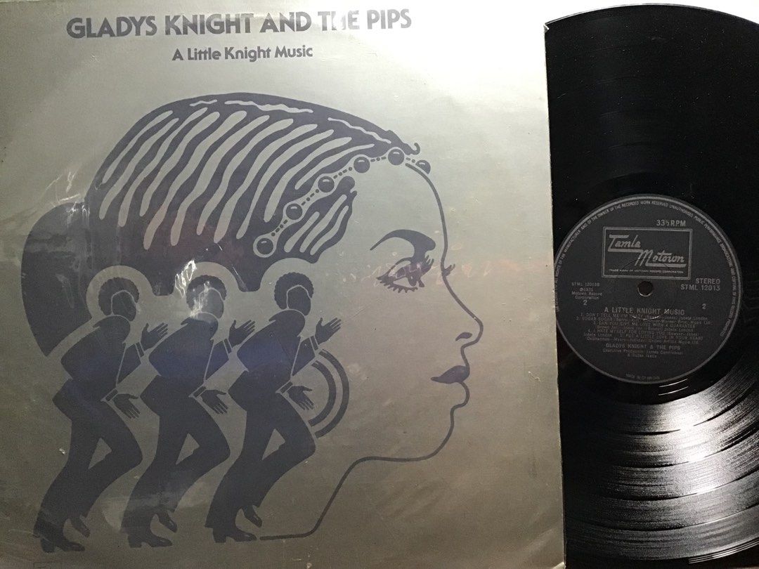 LP Gladys Knight and the Pips - Little Knight Music OOP VINYL RECORD ...