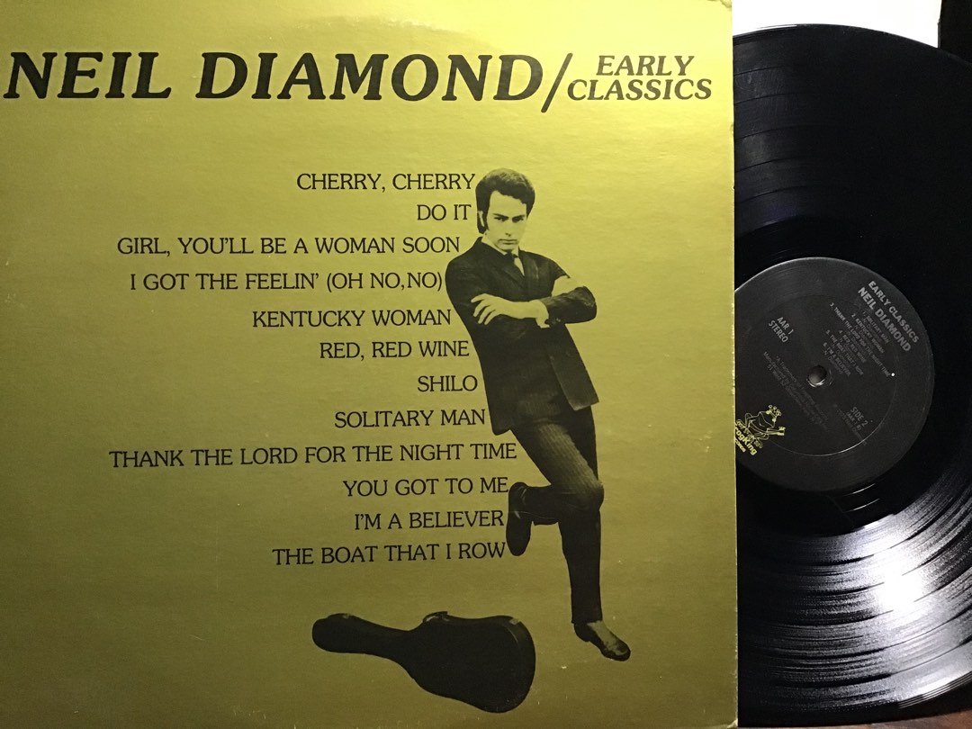 LP Neil Diamond - Early Classics OOP USA VINYL RECORD Anubis Piring ...