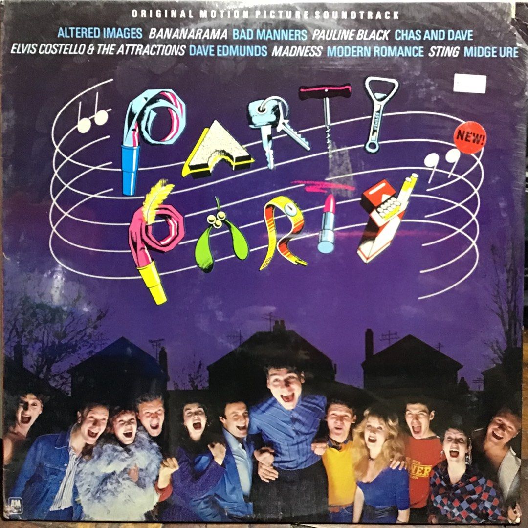 LP Party Party OST - Bananarama Altered Images Sting Elvis Costello OOP ...