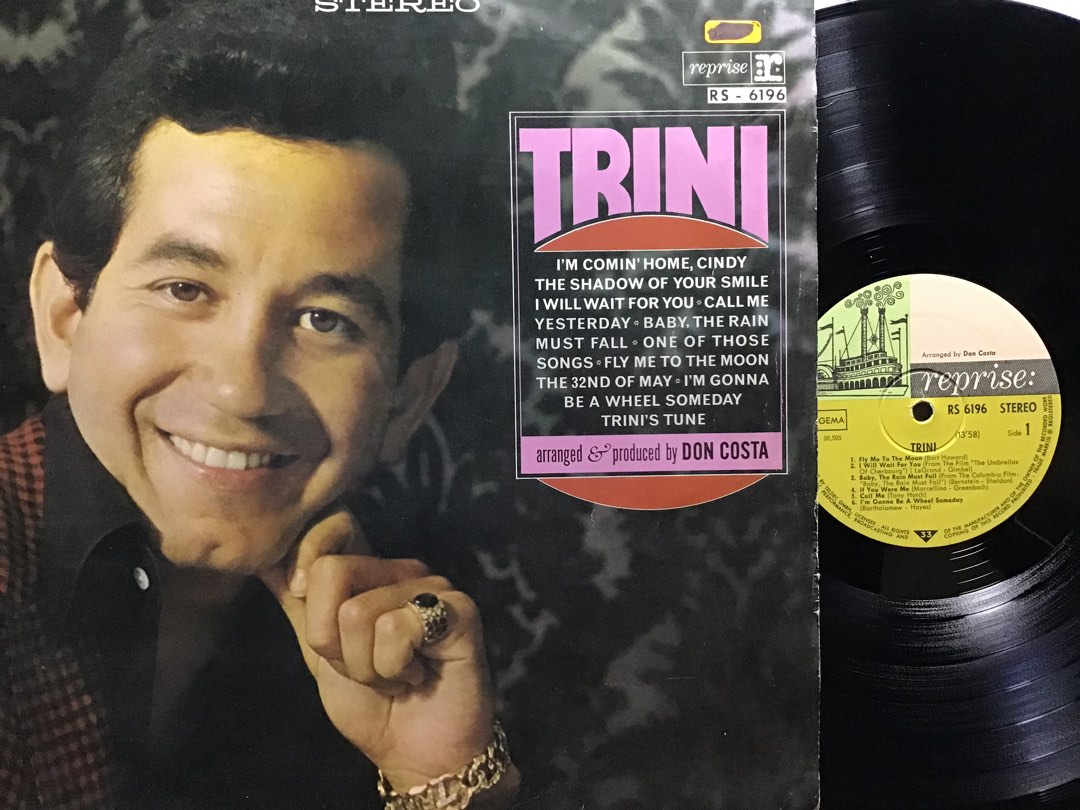 LP Trini Lopez OOP VINYL RECORD Anubis Piring Hitam Oldies, Hobbies ...