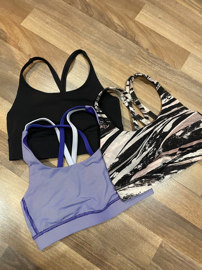 Lululemon Energy Bras Size 2, Women's Fashion, Activewear on Carousell