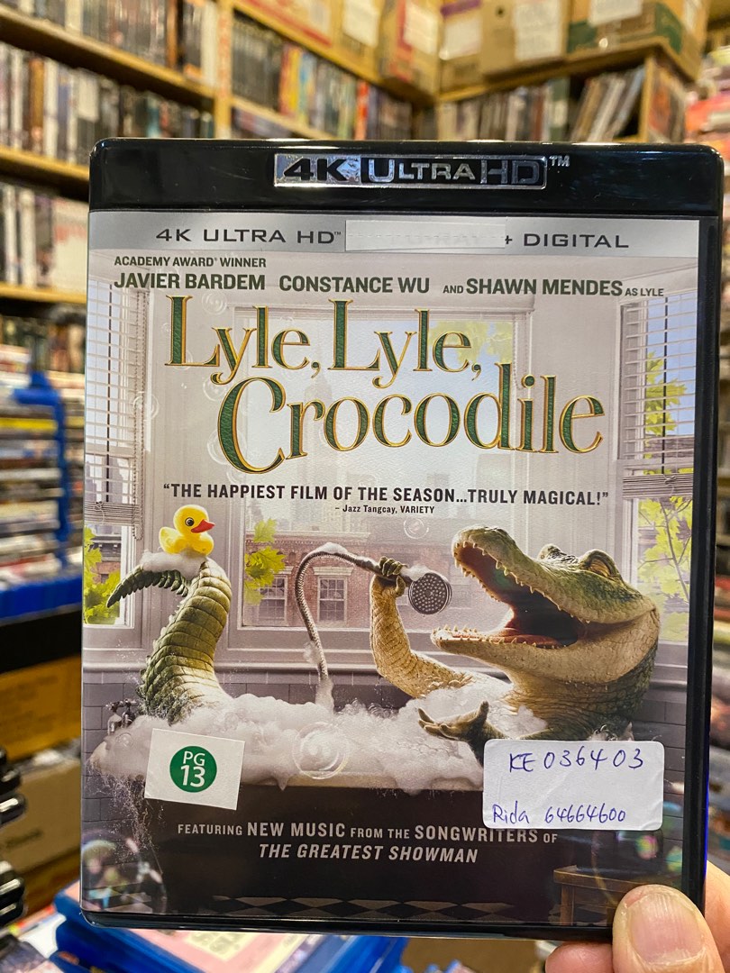 LYLE, LYLE, CROCODILE 4K ULTRA HD$25/- BLU RAY$20/-, Hobbies & Toys ...