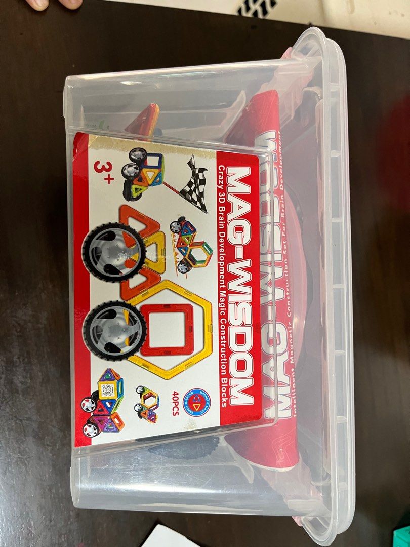 Mag Wisdom Blocks, Hobbies & Toys, Toys & Games on Carousell