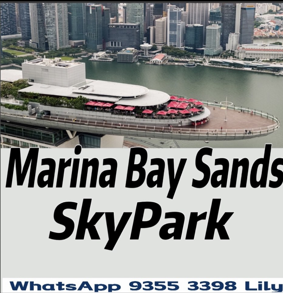 Marina Bay Sands SkyPark MBS, Tickets & Vouchers, Local Attractions & Transport on Carousell