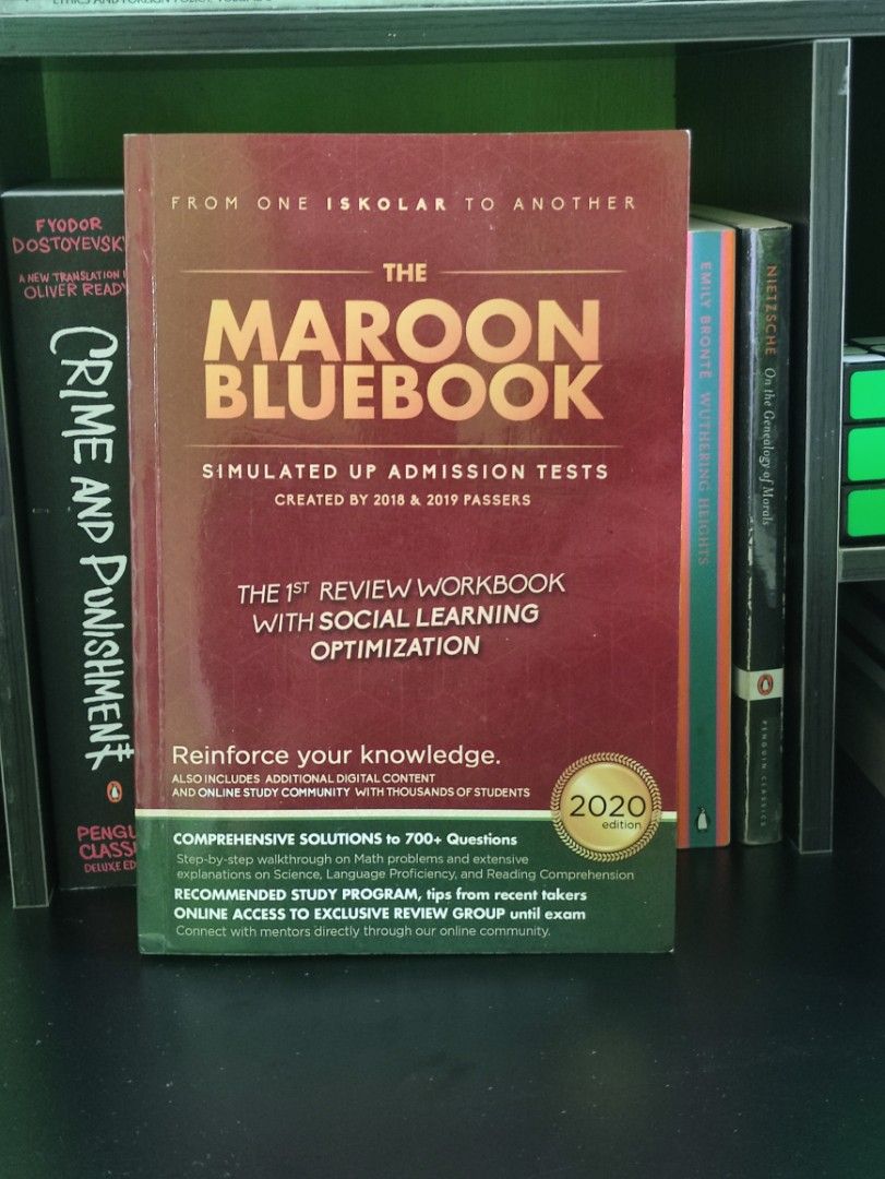 Maroon Bluebook 2020 Edition, Hobbies & Toys, Books & Magazines ...