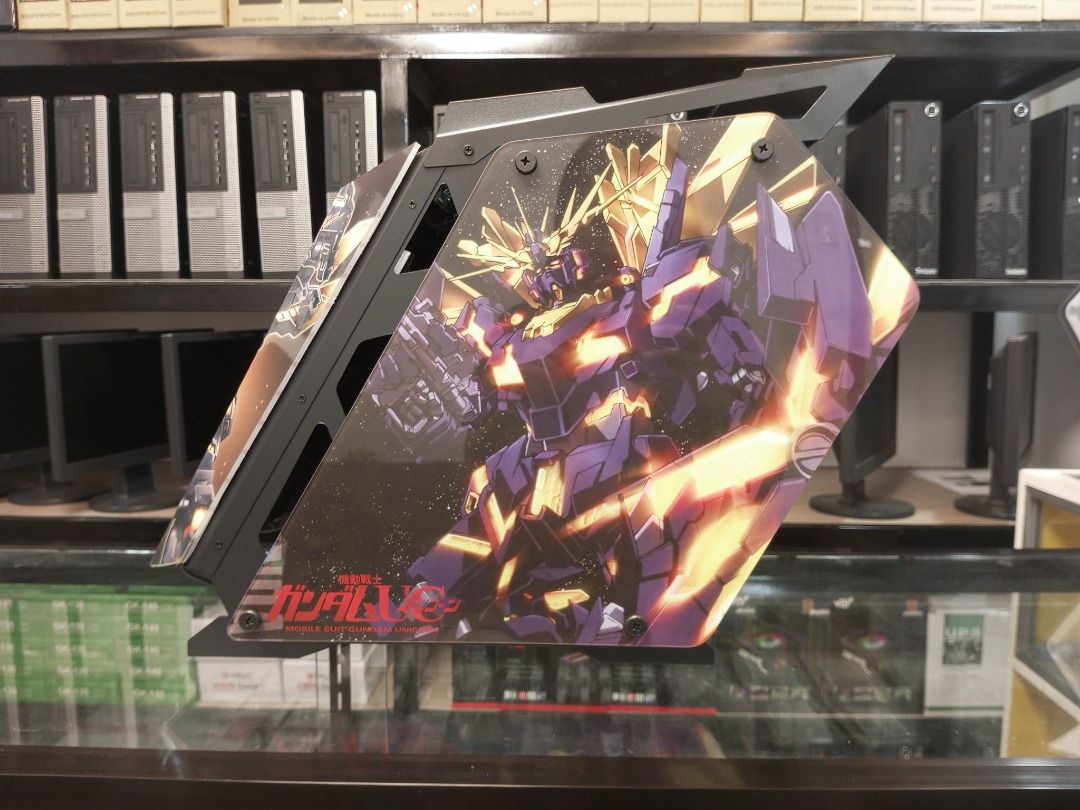 MATX CYBORG GUNDAM METALIC BLACK CPU CHASSIS on Carousell