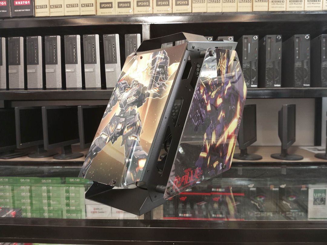 MATX CYBORG GUNDAM METALIC BLACK CPU CHASSIS on Carousell
