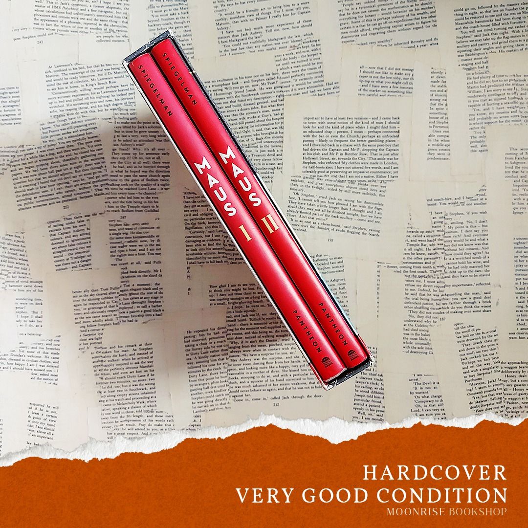 Maus 1 and 2 (2 Volume Box Set - Rare Edition, Hardcover) by Art ...