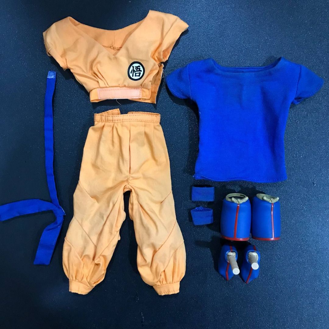 MEDICOM RAH 1/6 DRAGON BALL Z - SON GOKU COSTUME COMPLETE SET, Hobbies ...