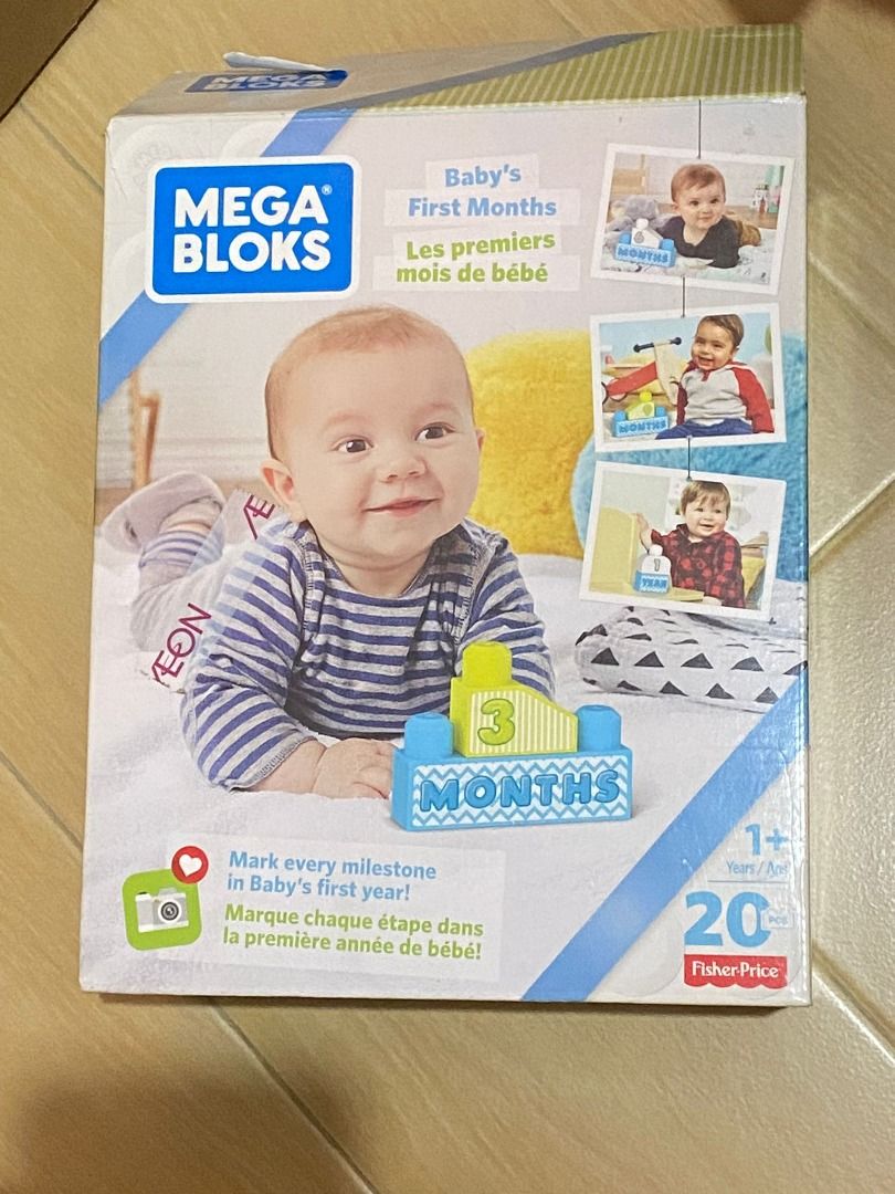 MEGA BLOKS: BABY'S FIRST MONTHS, 兒童＆孕婦用品, 嬰兒玩具 - Carousell