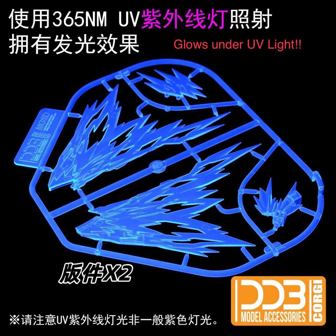 MGSD Freedom Gundam Wing of Light Expansion Set by DDB Corgi, Hobbies ...