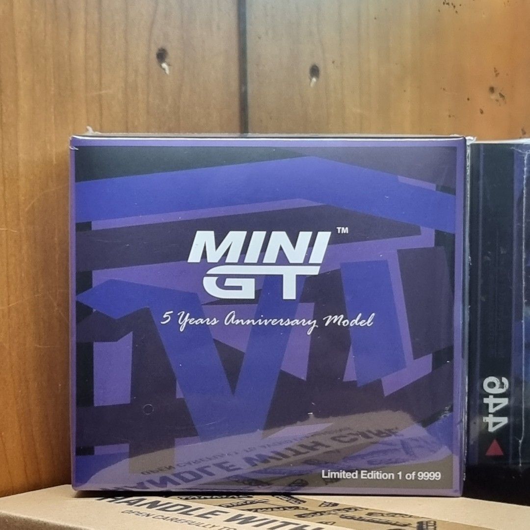 MINI GT #446 5th Anniversary R34, Hobbies & Toys, Toys & Games on Carousell