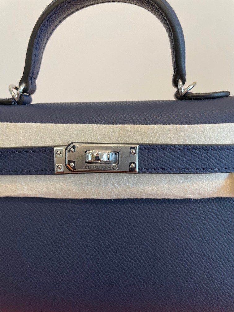 Mini kelly blue sapphire, Women's Fashion, Bags & Wallets, Purses ...