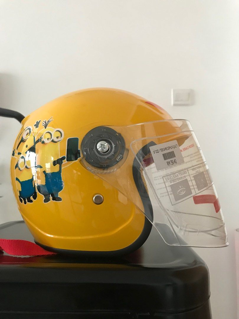 Minions Helmet for Kids, Motorbikes on Carousell