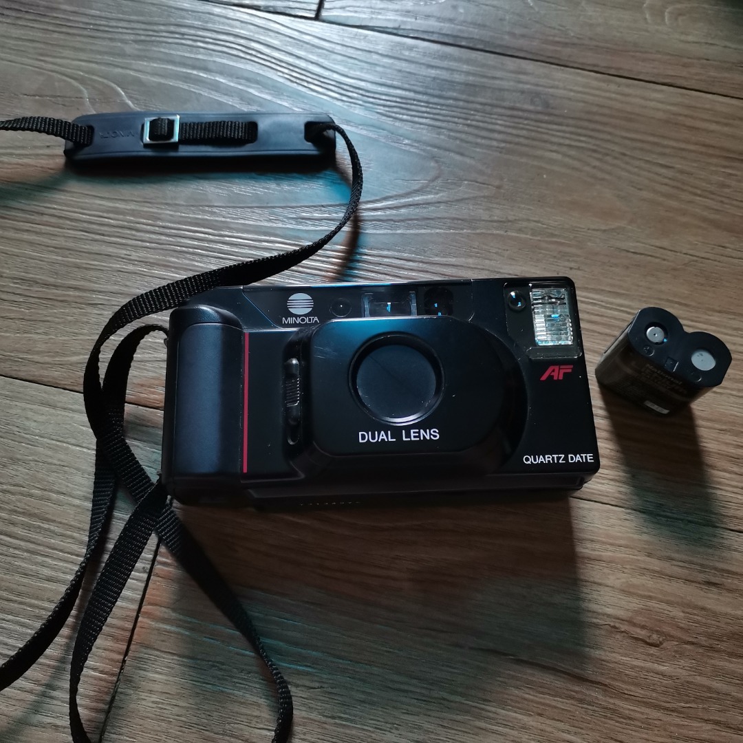 Minolta Mac-Dual Quartz Date AF, Photography, Cameras on Carousell