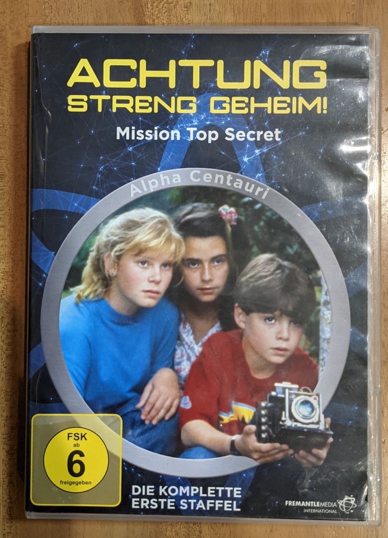 Mission Top Secret! (Achtung: Streng Geheim!) 3-DVD set (Season 1, dual ...