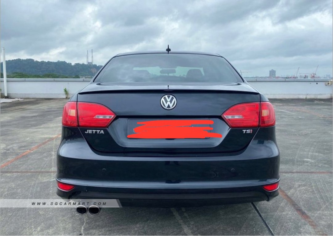 MK6 Jetta original rear boot sport lip, Car Accessories, Accessories on ...