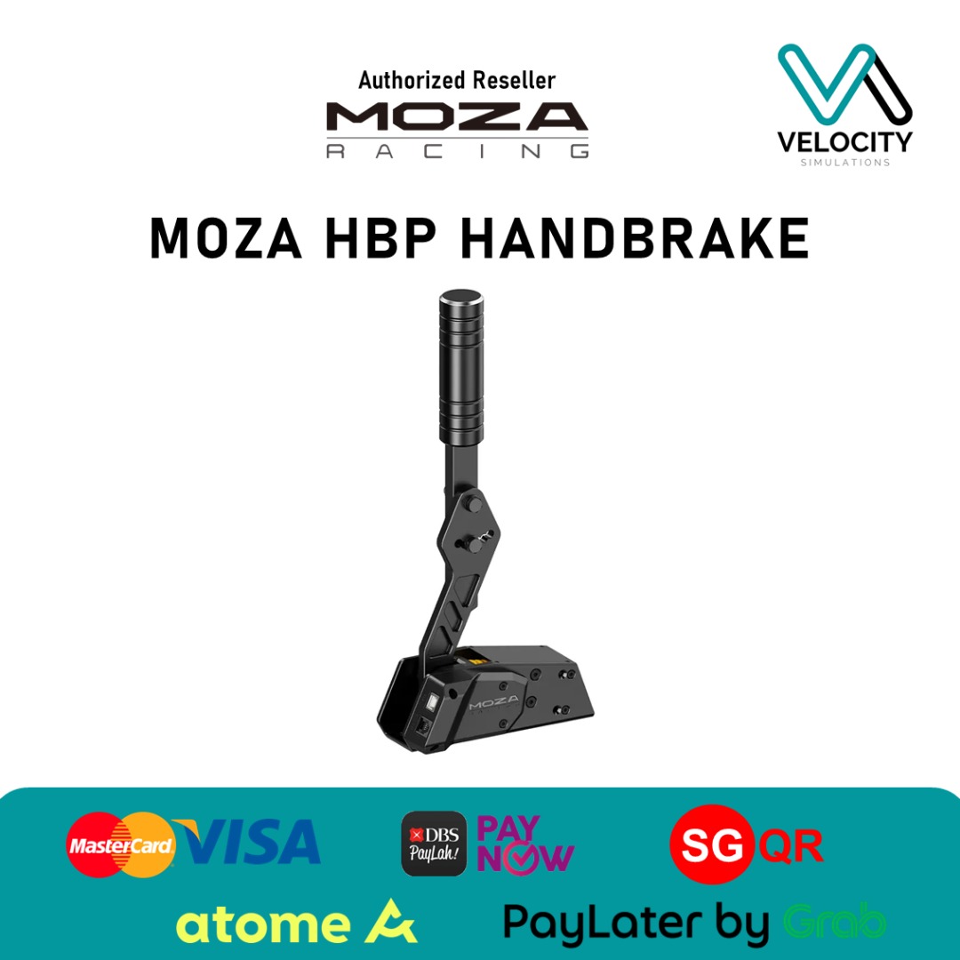 Moza HBP Handbrake - Moza Racing, Video Gaming, Gaming Accessories, Controllers on Carousell