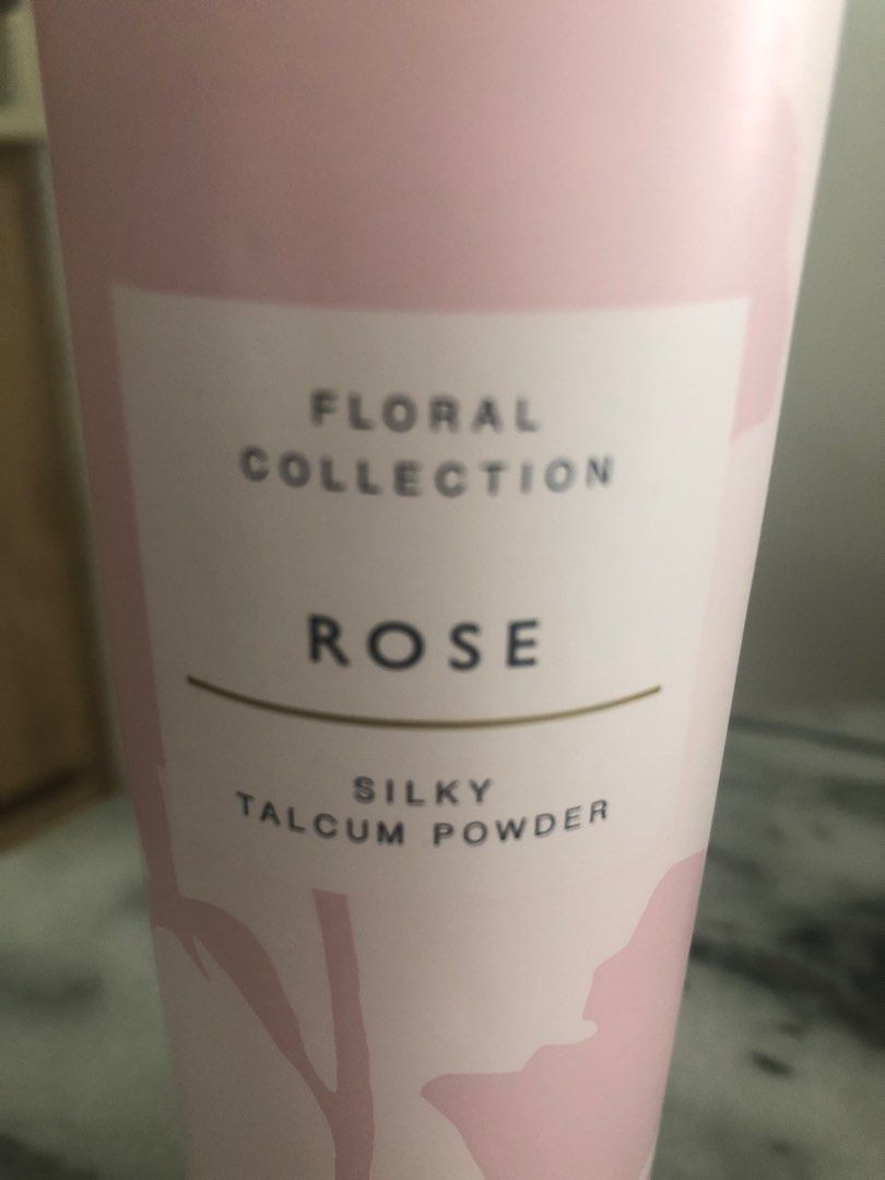 M&S Rose Silky Talcum Powder, Beauty & Personal Care, Bath & Body, Body ...