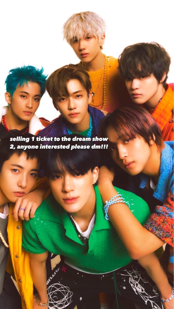 NCT Dream, Tickets & Vouchers, Event Tickets on Carousell