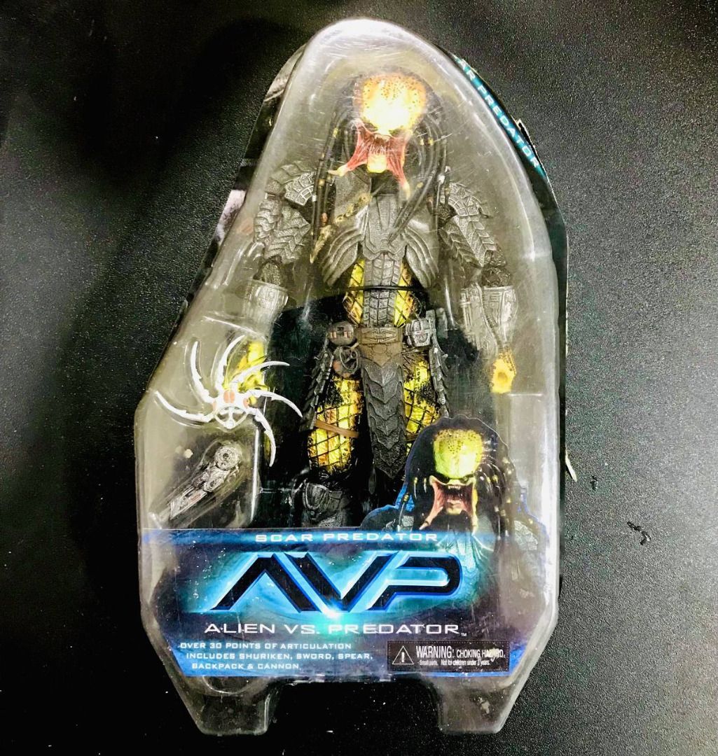 NECA 7" AVP ALIEN VS PREDATOR SERIES 14 - SCAR PREDATOR - RARE, Hobbies ...