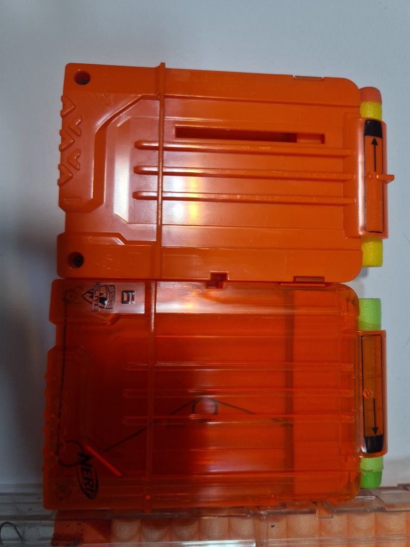Nerf magazines(bullets included in the magazines shown in the pic ...