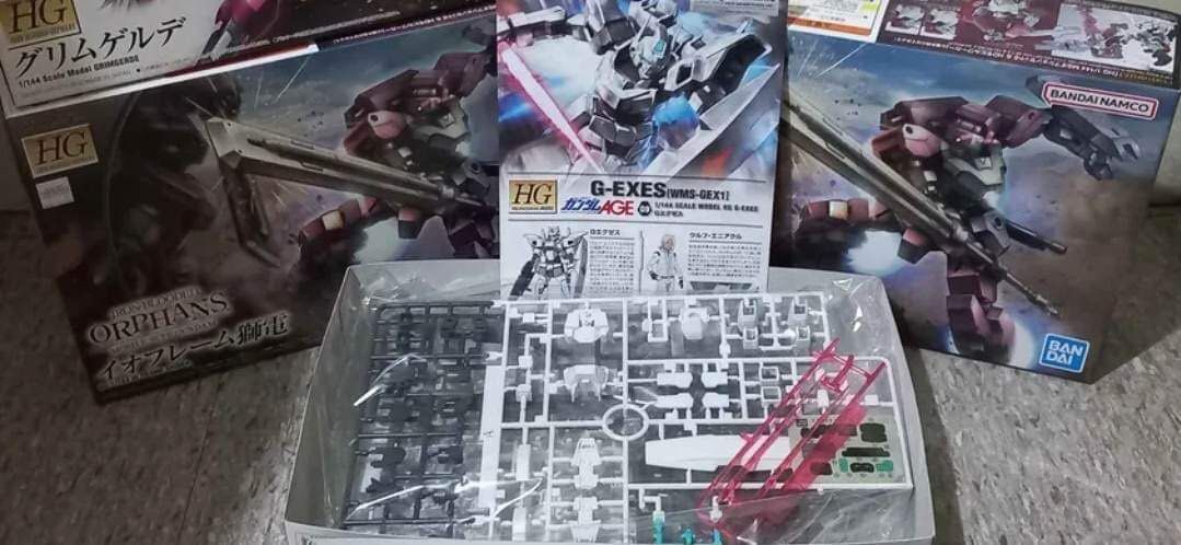 New in box HG Gunpla model kits, Hobbies & Toys, Toys & Games on Carousell