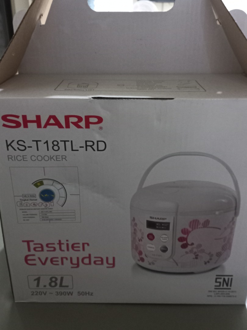 (NEW) RICE COOKER DIGITAL SHARP 1.8L, Kitchen & Appliances di Carousell