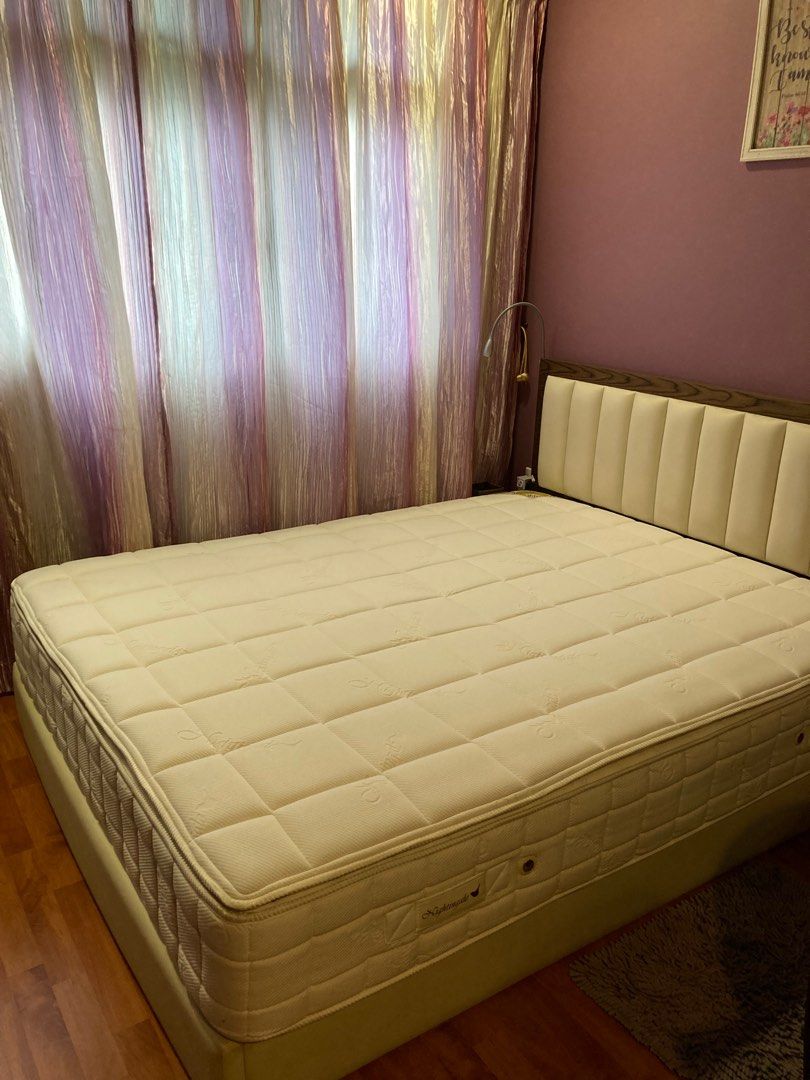 Cellini Queen Mattress (spring with latex ), Furniture & Home Living ...