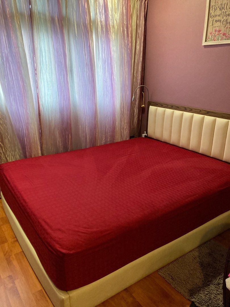 Cellini Queen Mattress (spring with latex ), Furniture & Home Living ...