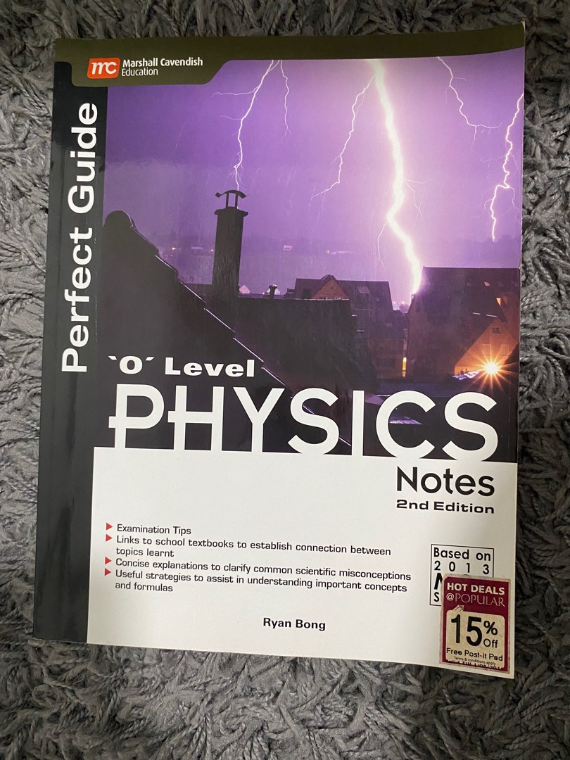 O Level Physics Notes, Hobbies & Toys, Books & Magazines, Assessment ...