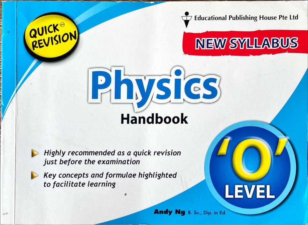 O level Physics Quick Revision Handbook, Hobbies & Toys, Books & Magazines, Textbooks on Carousell