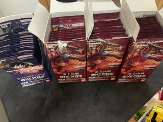 One piece card game OP03 kid wanted poster, Hobbies & Toys, Toys ...