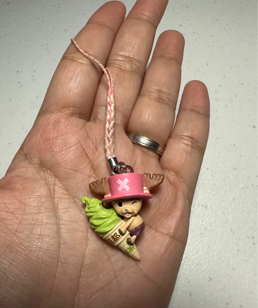 One Piece Chopper Keychain/Charm, Hobbies & Toys, Toys & Games on Carousell