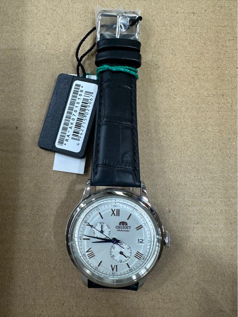 Orient Bambino Defender RA-AK0701S10B, Men's Fashion, Watches ...