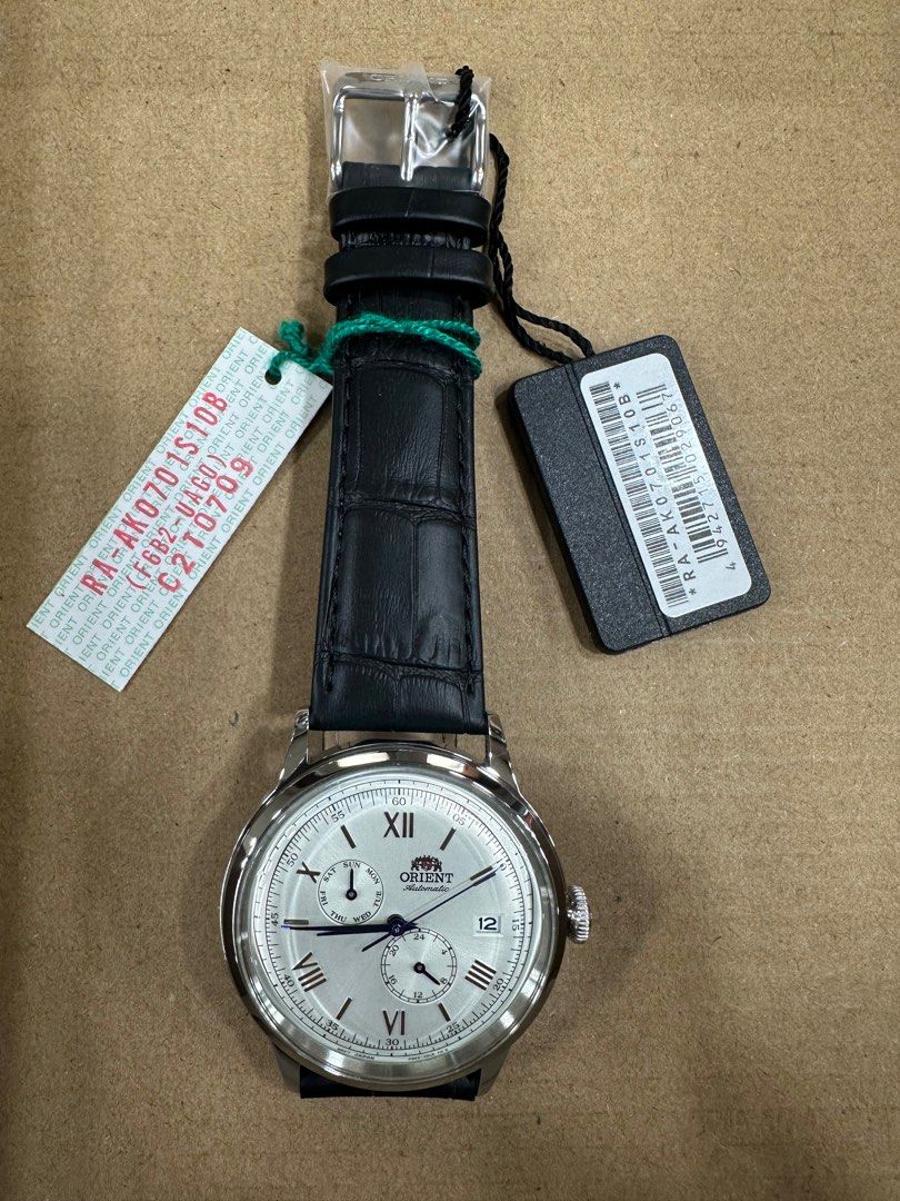 Orient Bambino Defender RA-AK0701S10B, Men's Fashion, Watches ...