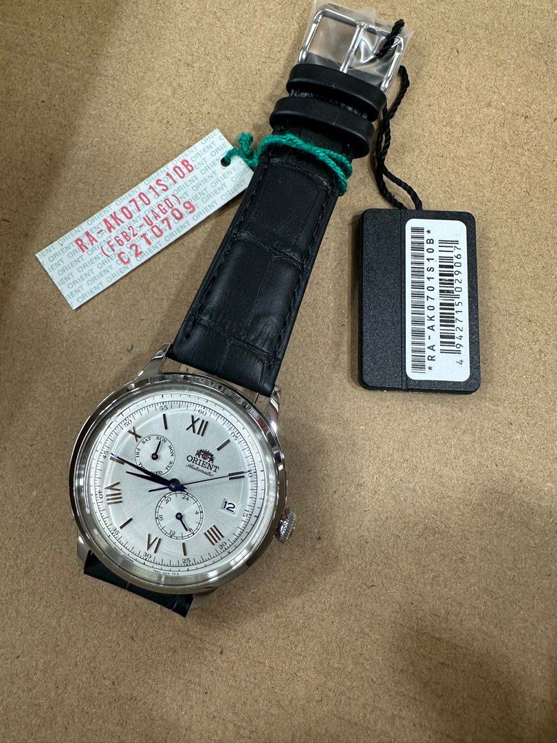 Orient Bambino Defender RA-AK0701S10B, Men's Fashion, Watches ...