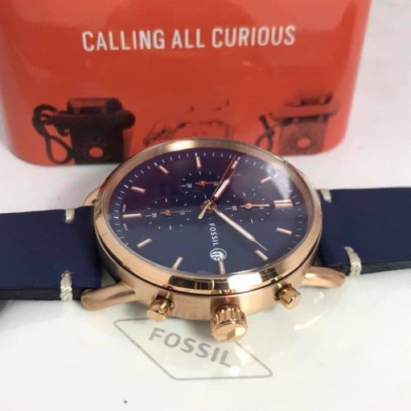 Original 100% Fossil Watch Men Fs5404, Fesyen Pria, Jam Tangan di Carousell