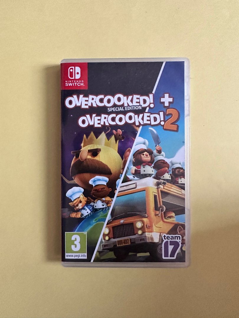 Overcooked 1 + 2 Nintendo Switch game, Video Gaming, Video Games ...