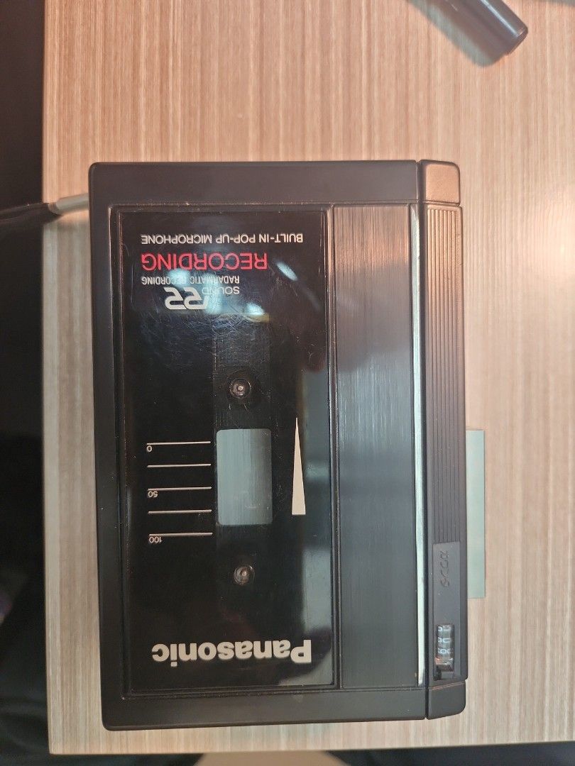 Panasonic Cassette Recorder Player, Audio, Portable Music Players on ...