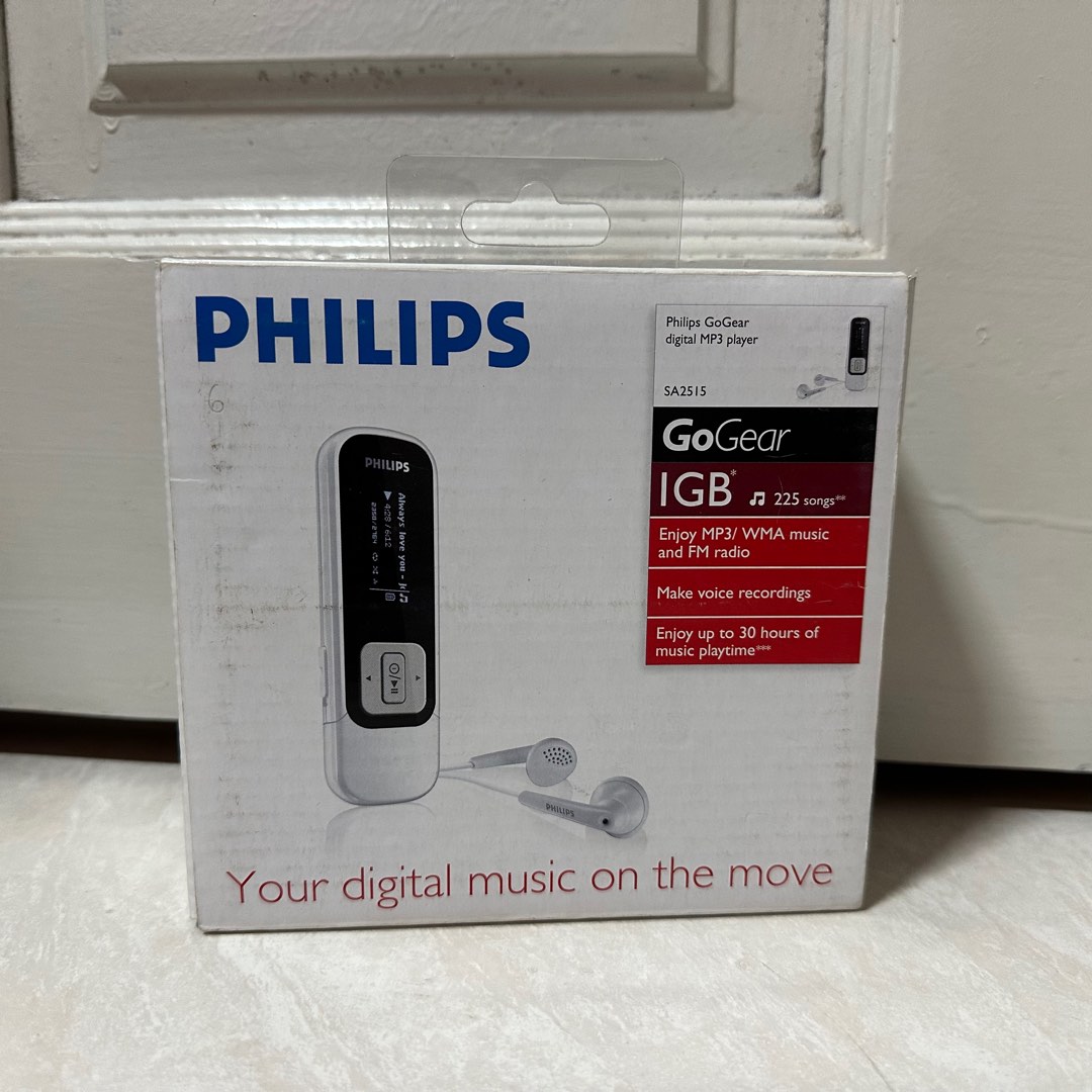Philips GoGear Digital MP3 Player, Audio, Portable Music Players on ...