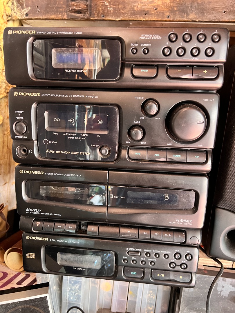 Pioneer HIFI Compo Stereo Radio Amp, Audio, Other Audio Equipment on ...