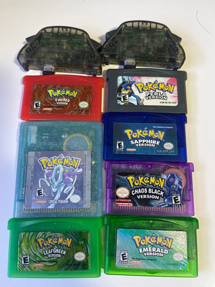 Pokemon Cartridges, Video Gaming, Video Games, Nintendo on Carousell