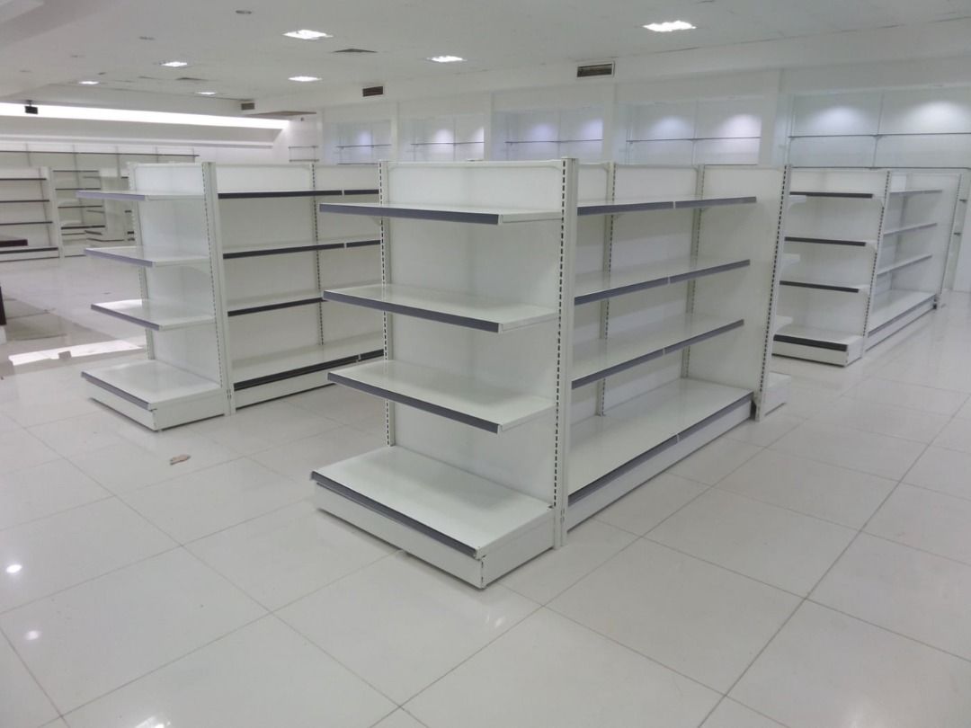 Polycarbonate Gondola Rack Adjustable Layers, Furniture & Home Living ...