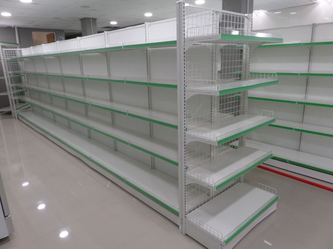 Polycarbonate Gondola Rack Adjustable Layers, Furniture & Home Living ...