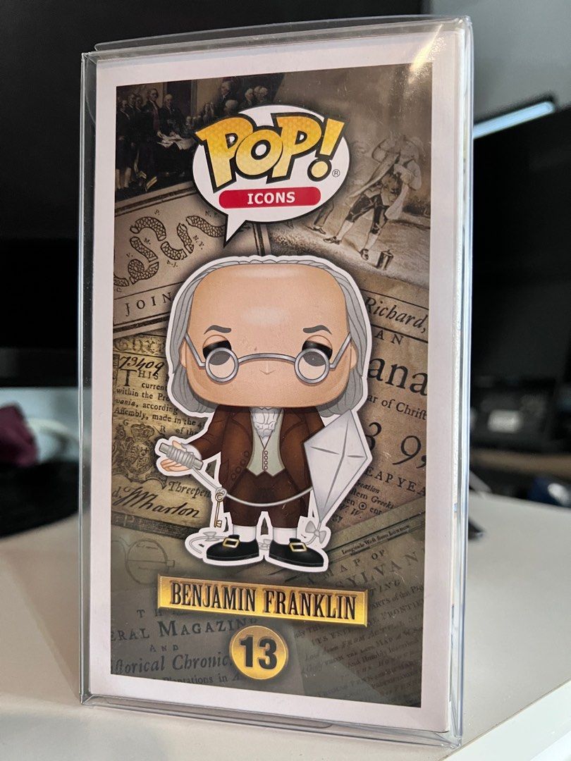 Pop! Icons - Benjamin Franklin on Carousell