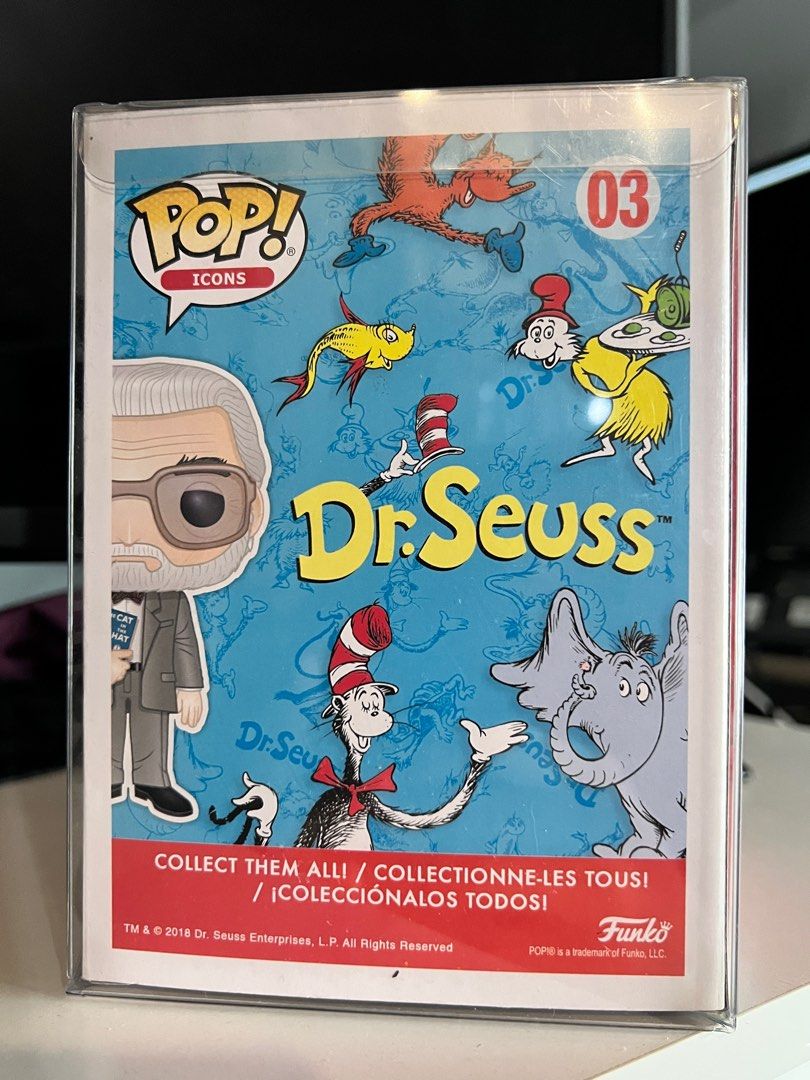 Pop! Icons - Dr. Seuss, Hobbies & Toys, Toys & Games on Carousell