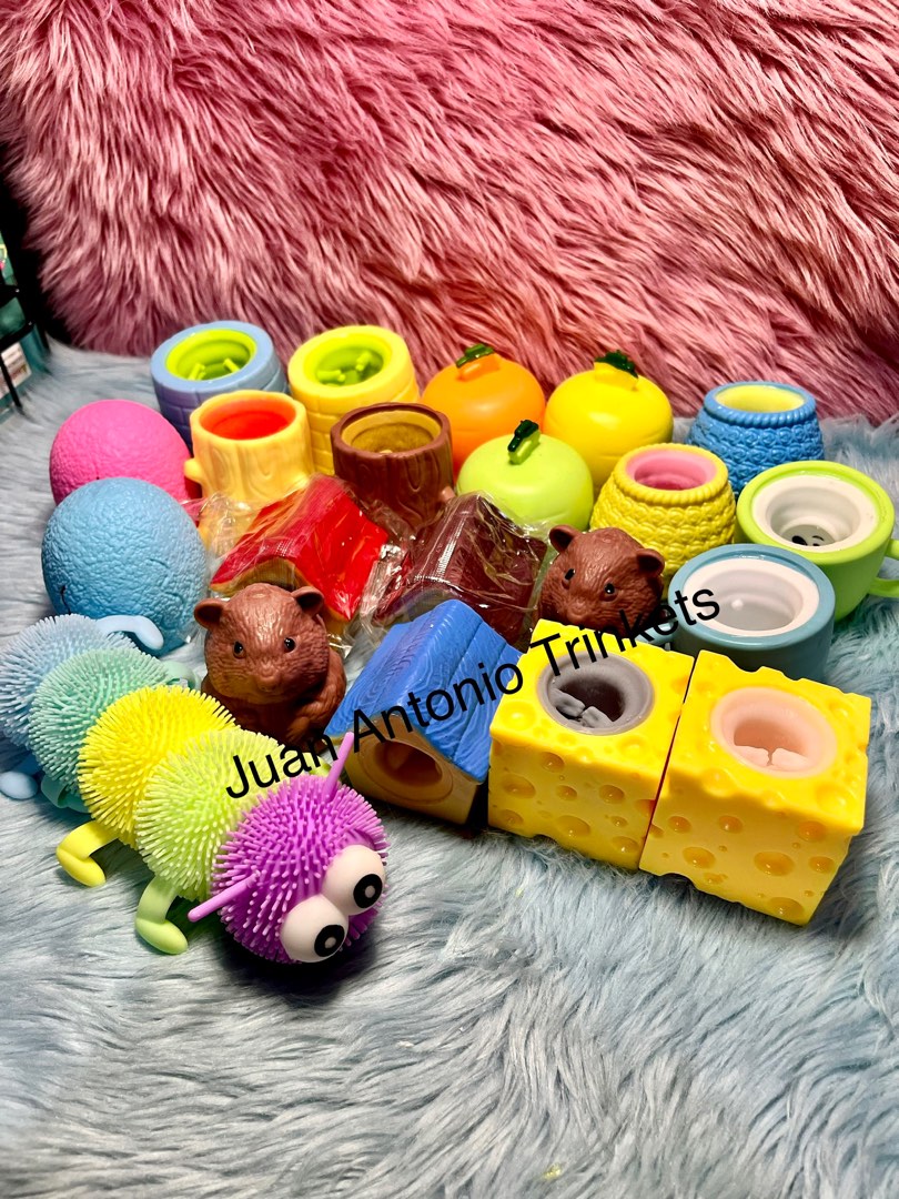 Pop Up Squishy squeeze Anti-Stress Fidget Toy, Hobbies & Toys, Toys ...