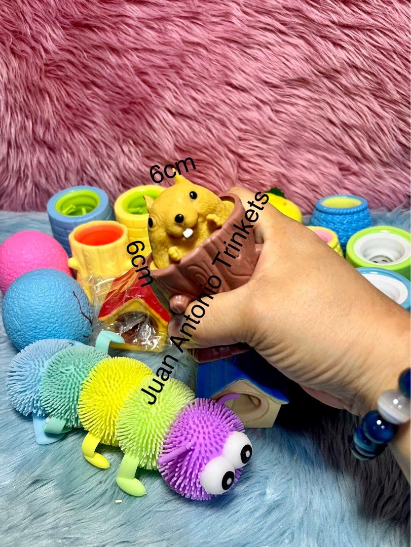 Pop Up Squishy squeeze Anti-Stress Fidget Toy, Hobbies & Toys, Toys ...
